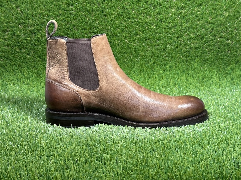 🔥Wolverine BLVD Brown Leather Slip On Chelsea Boots | W990121 | Mens 8. ...