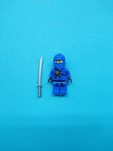 Lego Ninjago Minifigure Jay - The Golden Weapons Ninjas w/ Katana 2263 ...