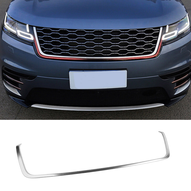 For Range Rover Velar 2018-22 Chrome Steel Front Bumper Mesh Grill ...