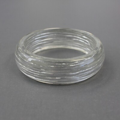 Lucien Piccard Tiger Stripe Silver Foil Resin Bangle Bracelet | eBay