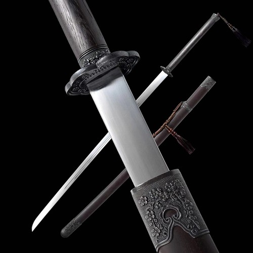 145CM Chinese KUNGFU Dao Saber Fighting Long Knife Sharp Miao Dao Sword ...