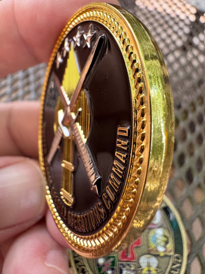 US Special Operations Command Challenge Coin | eBay