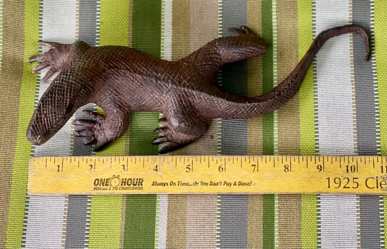 Komodo dragon sculpture bronze copper 12" monitor lizard naturalistic statue | eBay