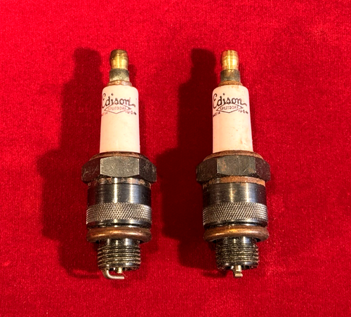 AUTHENTIC ANTIQUE FORD MODEL A EDISON SPARK PLUGS / NEVER USED | eBay