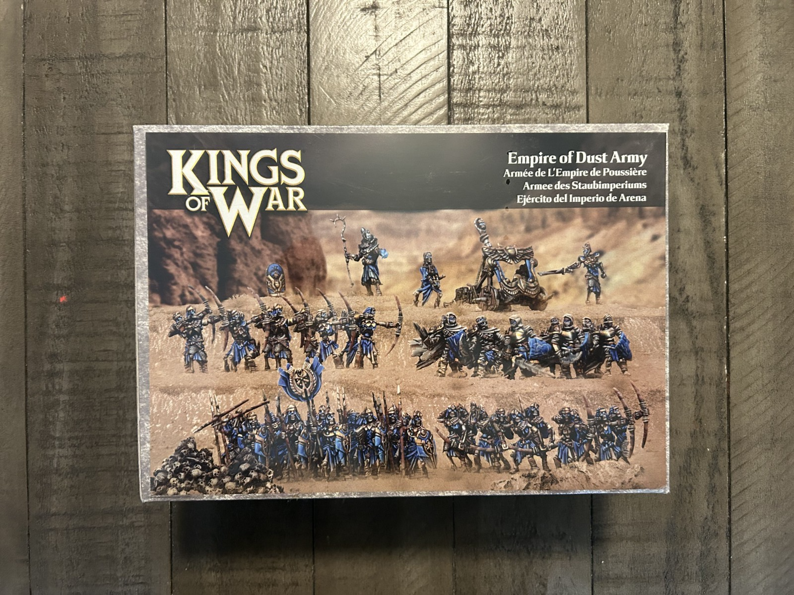 Kings Of War Empire Of Dust Army Box Sealed. WFB/KOW/D&D/Fantasy | eBay