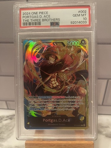 Portgas.D.Ace - ST13-002 - Leader - Foil - NM - English - One Piece ...