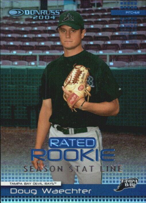 2004 Donruss - Rated Rookie Doug Waechter #60 Stat Line Season /29 for ...