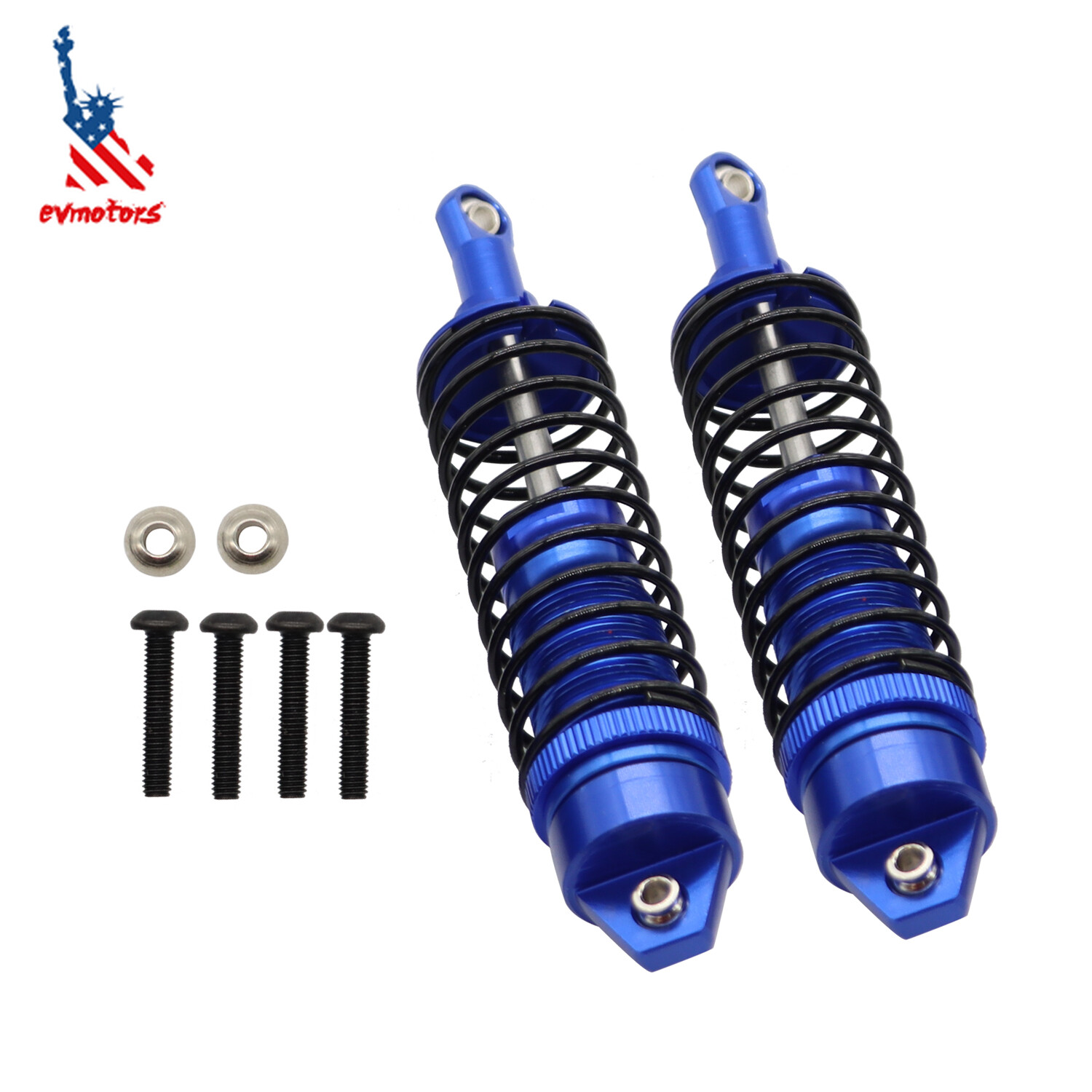 2PCS Rear Shocks Set FOR Traxxas Slash 1/10 Rustler Stampede VXL 4x4 ...