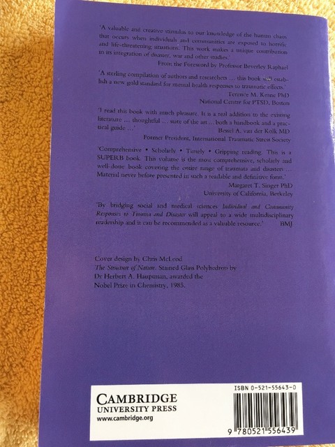 Individual and Community Responses to Trauma and Disaster : The ...