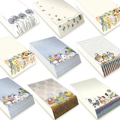 EMMA BALL SLANT NOTEPAD Home Office Memo Message Shopping List ...