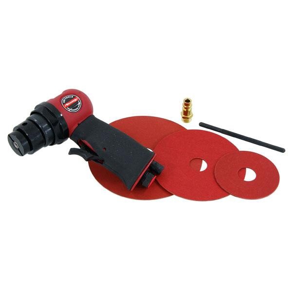Air Powered 5" High Speed Sander with Resin Pads Ideal for Rust Removal ...