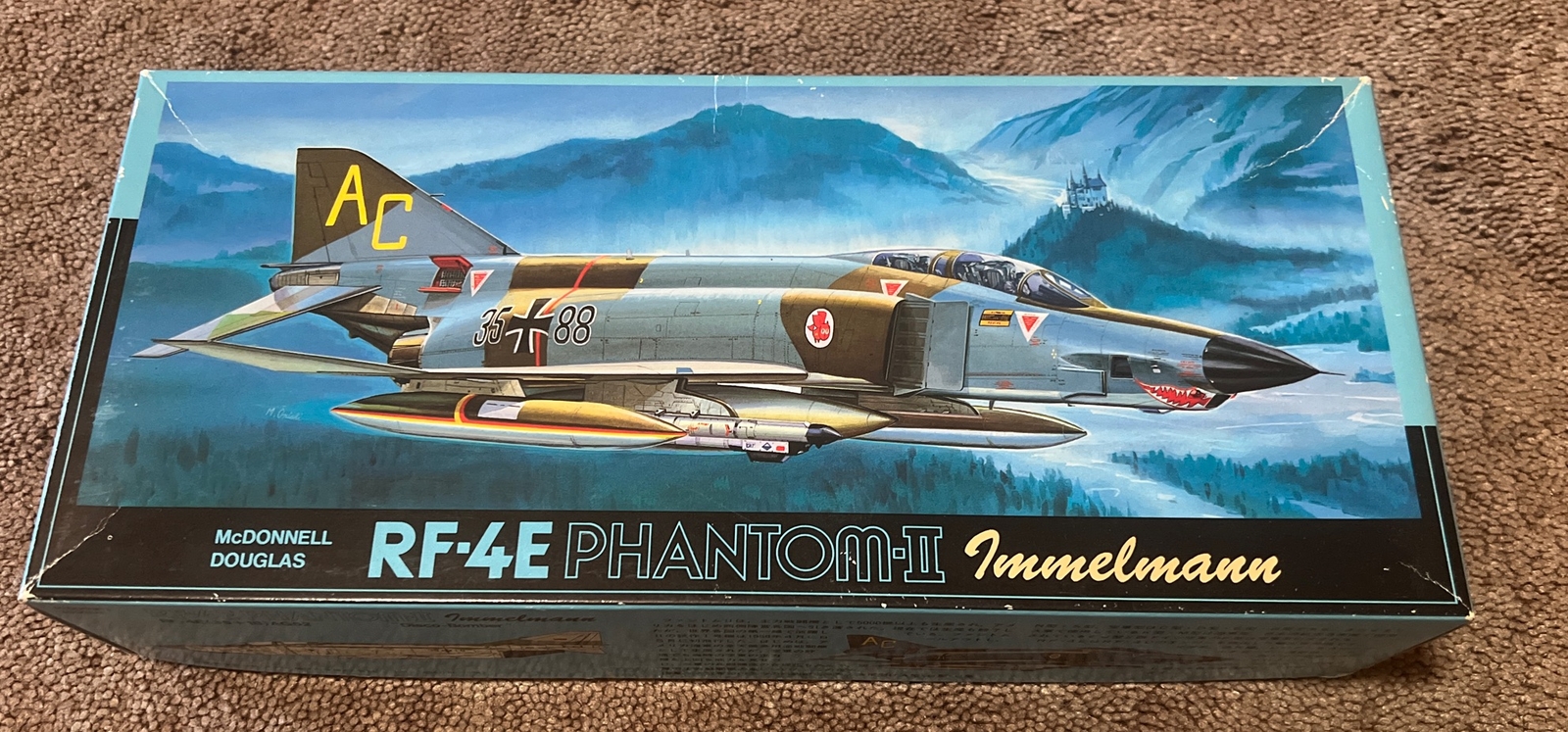 New McDONNELL DOUGLAS RF-4E PHANTOM II IMMELMANN 1/72 FUJIMI RARE Kit ...