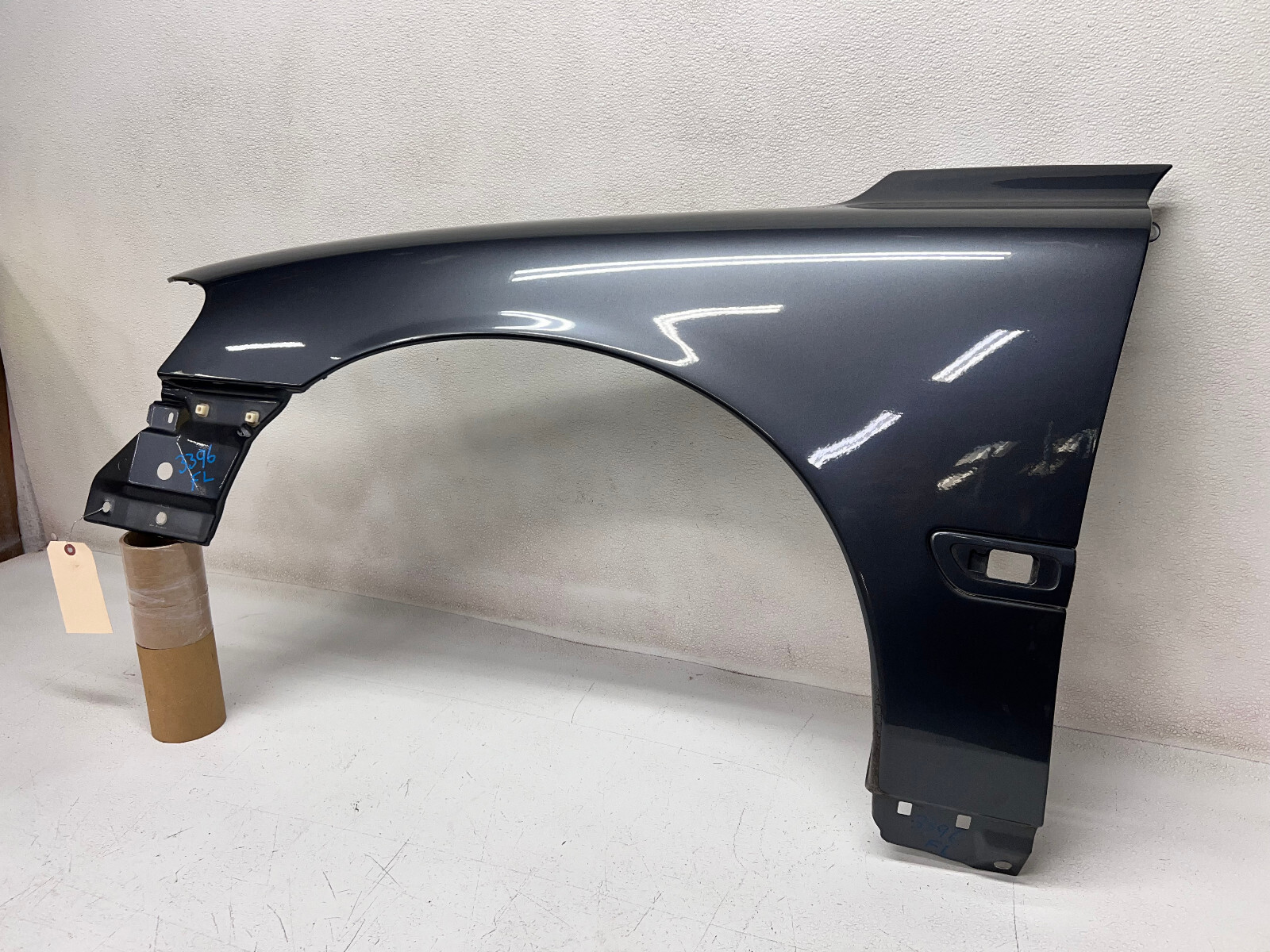 01-09 VOLVO S60 V70 FRONT LEFT DRIVER SIDE FENDER SHELL PANEL GRAY, OEM ...