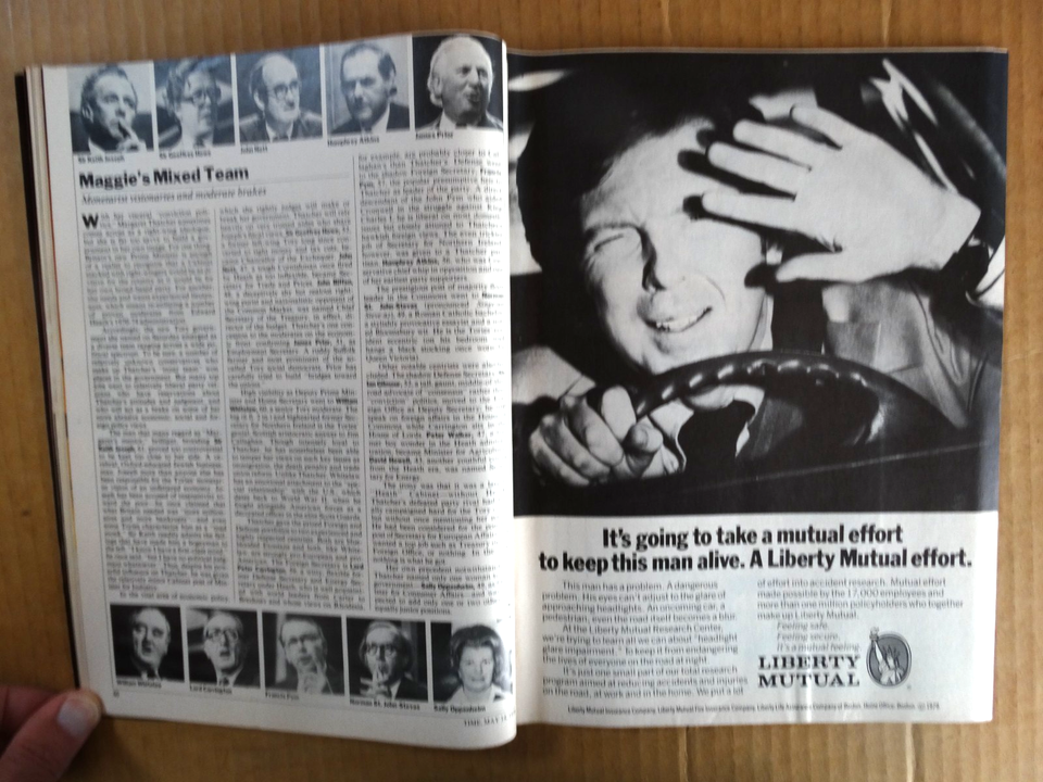TIME – May 14, 1979 – UK Prime Minister Margaret Thatcher | eBay