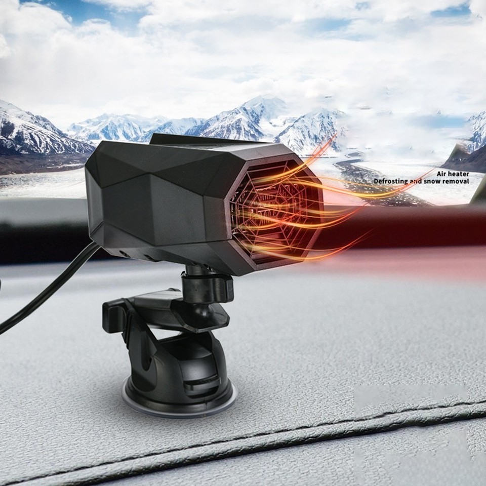 Car Defogger 12V Car Heater Compact Body Easy To Use Quick Installation ...
