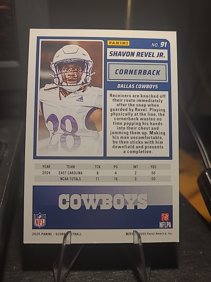 2025 Score - Shavon Revel Jr. #91 (RC) | eBay