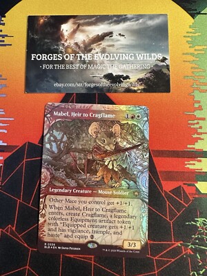 Mabel, Heir to the Cragflame Showcase Foil - Bloomburrow BLB | eBay