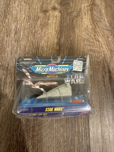 Vintage Micro Machines Star Wars Imperial Star Destroyer 1995 miniature ...