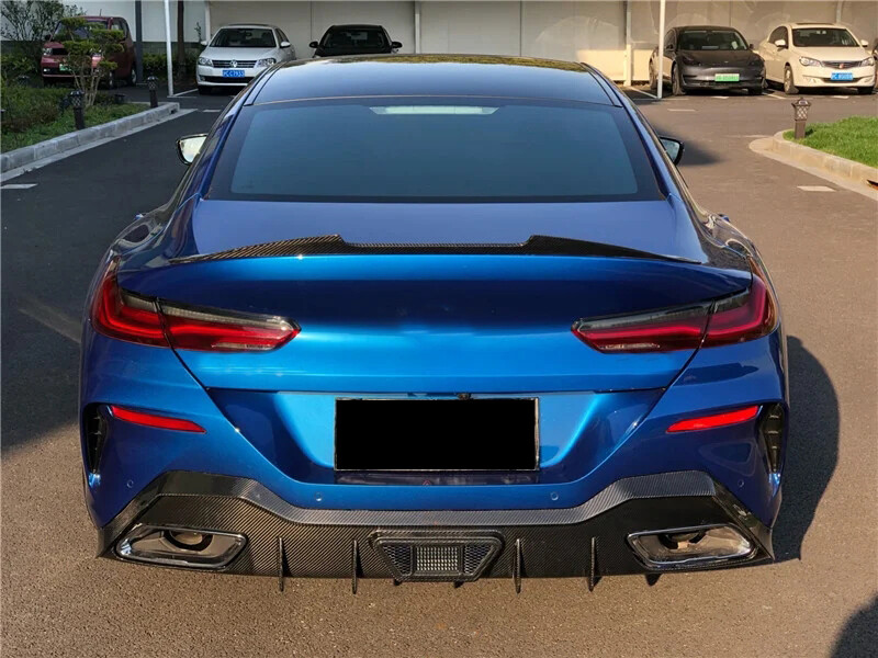 Fits BMW 8 Series G16 M850i M Sport 2018-2023 Rear Bumper Diffuser ...