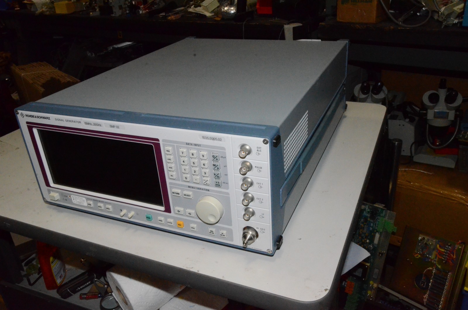 Rohde & Schwarz SMP02 High Power Signal Generator 2 to 20ghz 839225003 ...