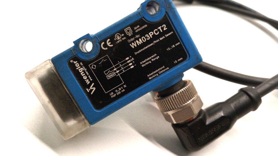 Wenglor WM03PCT2 Weißlichttaster / Druckmarkenleser | eBay