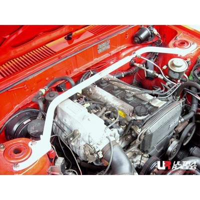 FIT FOR TOYOTA AE86 / KE70 ULTRA RACING FRONT STRUT TOWER BAR 2 POINTS ...