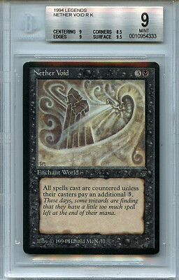 MTG Legends Nether Void BGS 9.0 (9) Mint card Magic Amricons 4333 | eBay