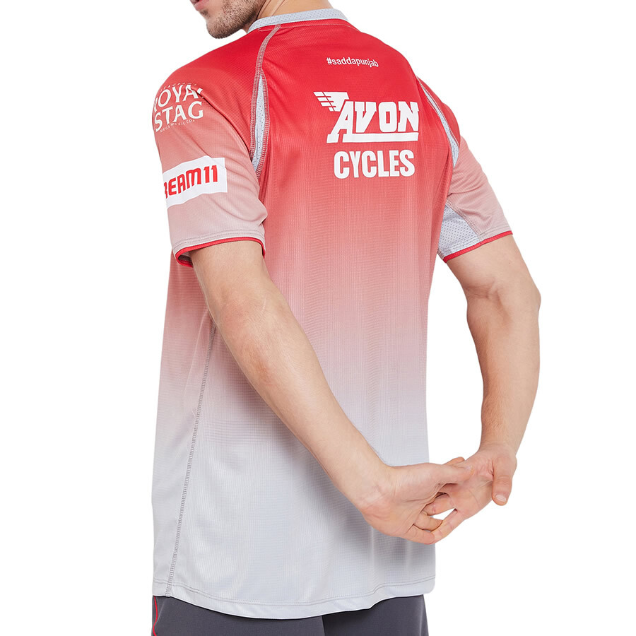 KINGS XI PUNJAB Training Jersey KXIP Player Edition Practice Shirt, IPL ...