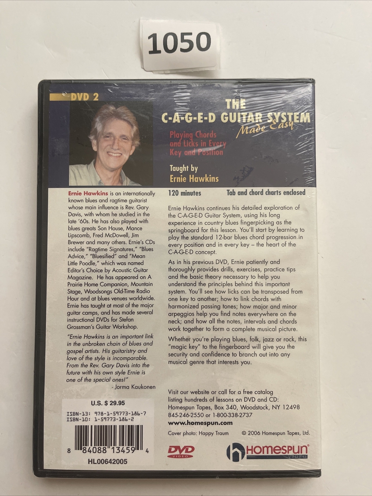 Caged Guitar System Made Easy: Playing Chords (DVD) for sale online | eBay