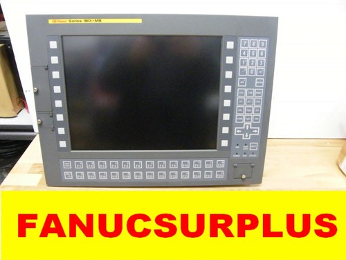 GE Fanuc SERIES 180i-MB A13B-0196-B412 A08B-0084-D432 BASE UNIT 1 YEAR ...