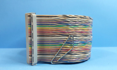 13ft- Multi Color Braided Ribbon Cable 50 Conductor 1700/50, Twisted ...