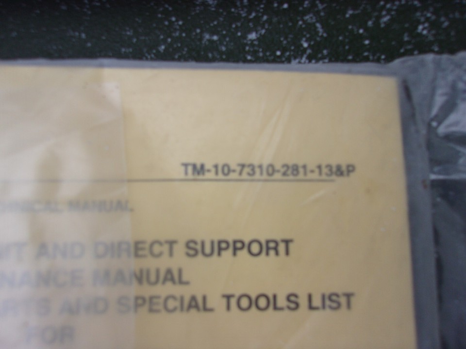 ONE-MILITARY SURPLUS MBU BURNER REPAIR KIT +BOOK -MKT FIELD KITCHEN ...