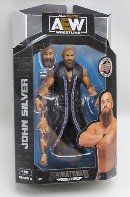 AEW All Elite Wrestling John Silver Unmatched Collection #20 Series 3 ...