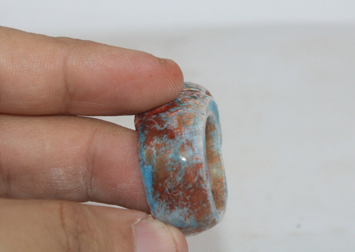 RARE ANCIENT EGYPTIAN ANTIQUE Ring Hippo Old Egyptian Pharaonic (B03 ...