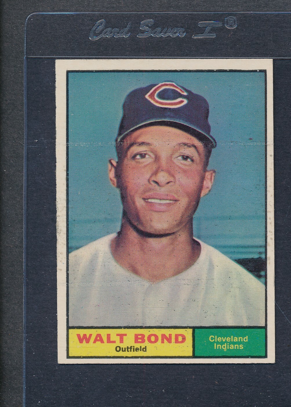 1961 Topps #334 Walt Bond Indians EX *7826 | eBay