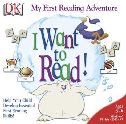 DK My First Reading Adventure I Want To Read Pc New Cd Rom In Paper ...