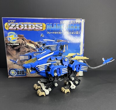 TOMY 1/72 RZ-028 Blade Liger ZOIDS TAKARA TOMY Complete Motor Untested ...