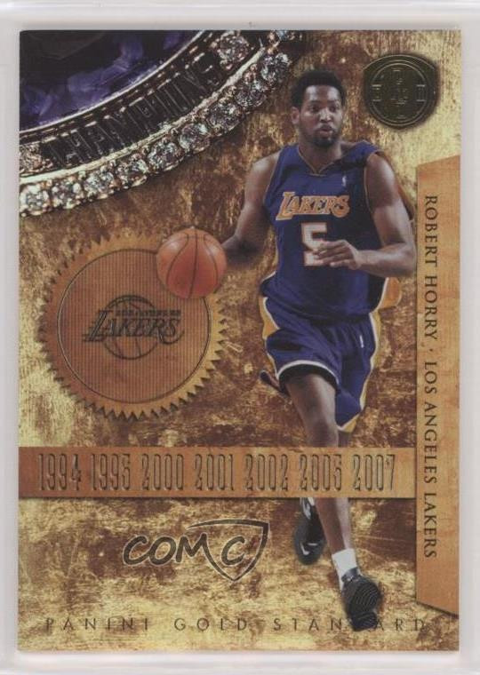 2010-11 Panini Gold Standard Gold Rings /299 Robert Horry #20 | eBay