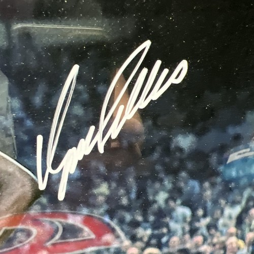 Larry Bird & Dominique Wilkins Autographed Framed 12x22 Signed Beckett ...