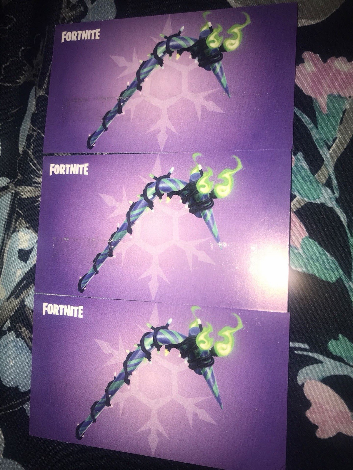 Fortnite MINTY PICKAXE CODE | eBay