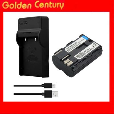 2900mAh Battery + USB Charger For Canon EOS 40D EOS 50D EOS 300D EOS ...