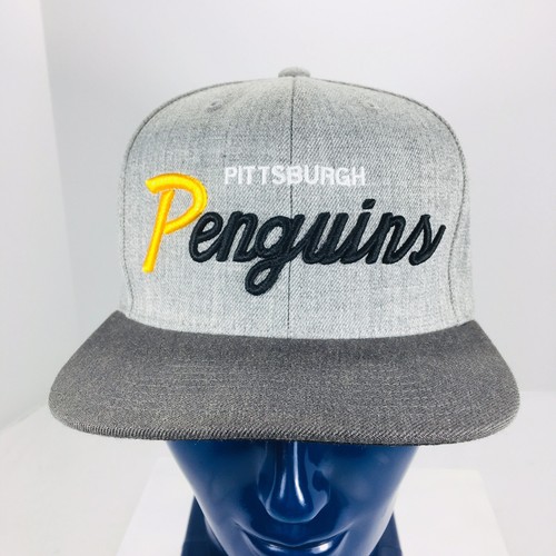 Pittsburgh Penguins Mitchell & Ness NHL Cap Adjustable Gray Hat | eBay