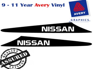 NISSAN decal to suit NISSAN Patrol GU 2 FIN Bonnet Scoop Sticker 4X4 | eBay