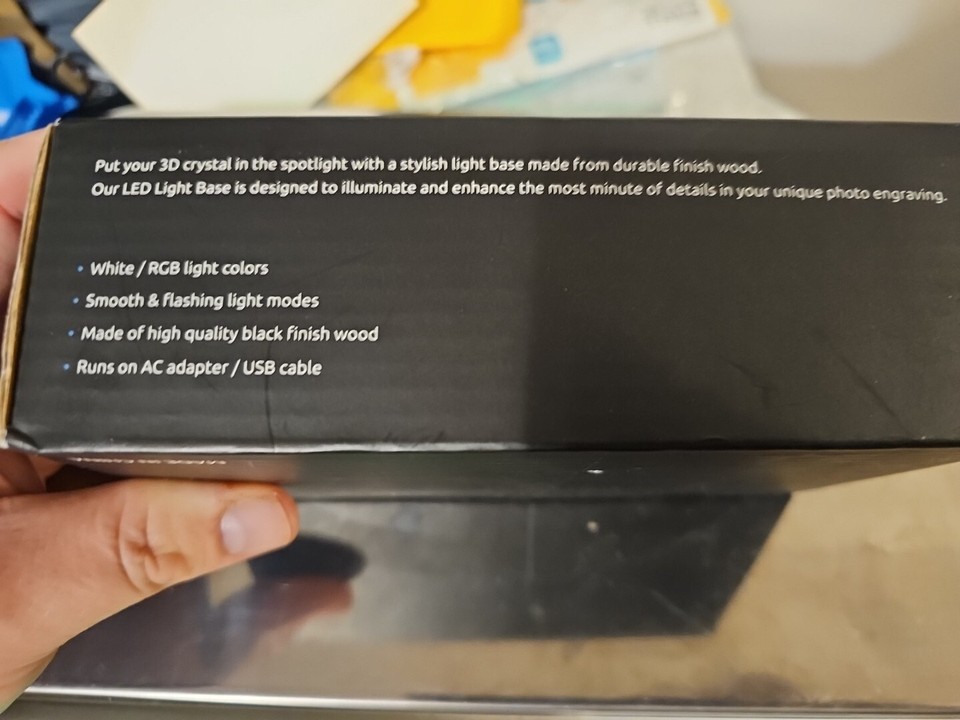 NIB Artpix 3D Large LED Light Base | eBay