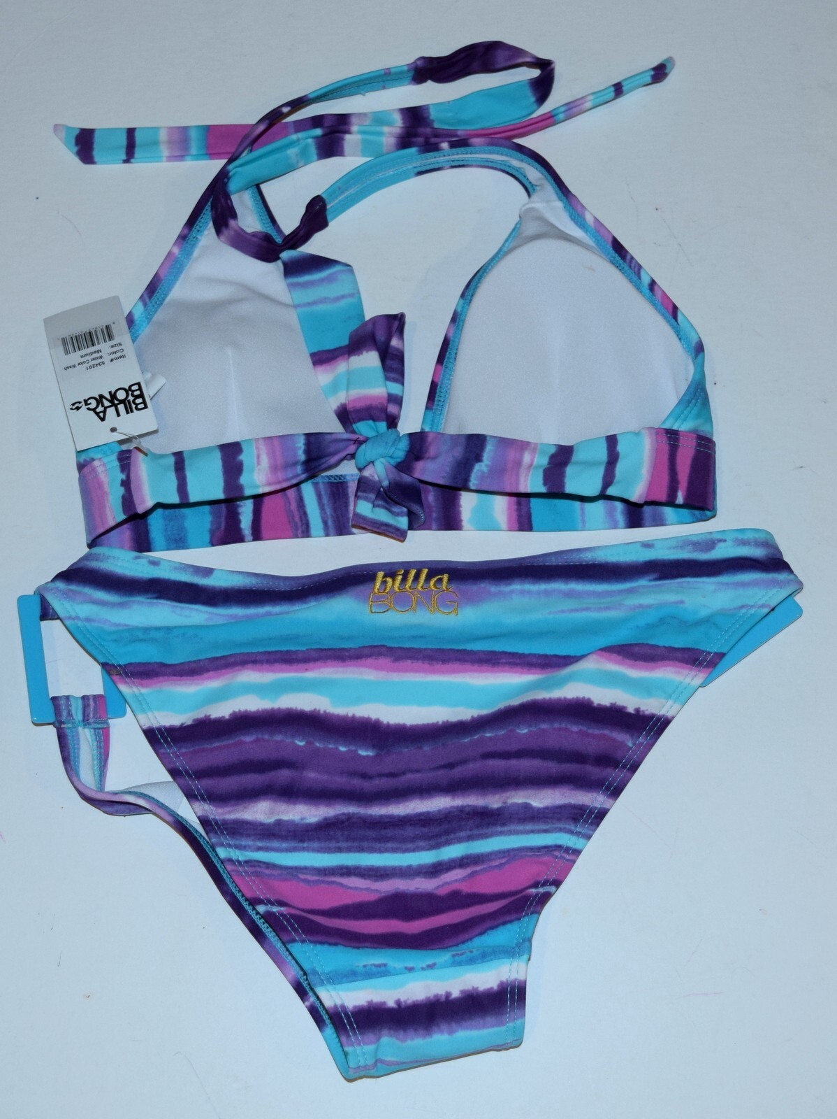 New Women Billa Bong swim suit swimsuit M 8 10 floral 2 piece | eBay