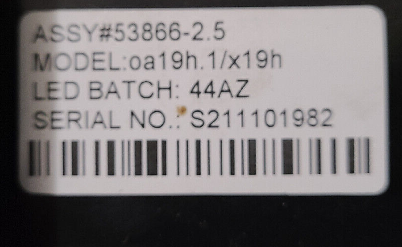 Full Color WatchFire Digital Sign Module oa19h.1, x19h, 12" x 12" 19mm ...