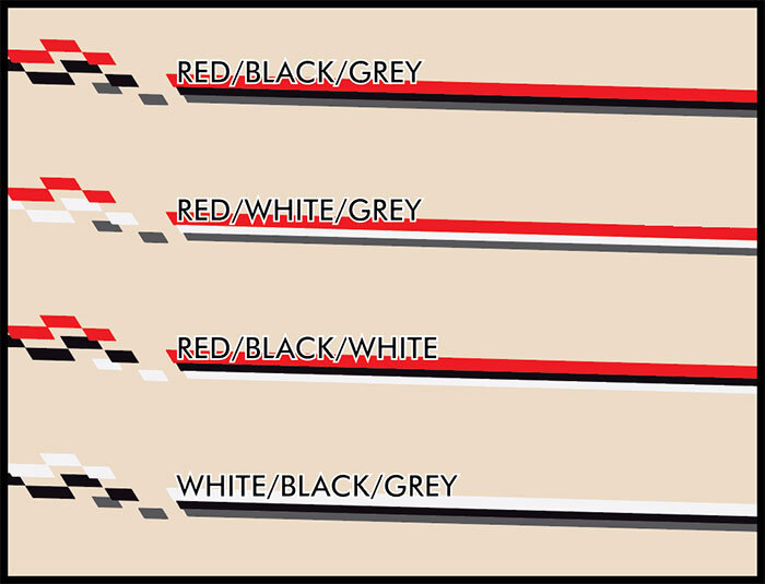 NISMO INSPIRED R-TUNE / S-TUNE BODY STRIPE DECAL KIT : NISSAN D21 ...