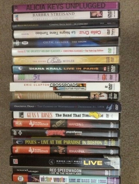 Music Videos Concert DVDs- pick 2 or more to save on shipping | eBay