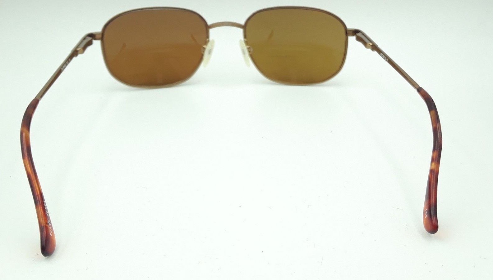 Vintage Stetson XL-3 Zyloware Tortoise Gold Metal Oval Sunglasses ...