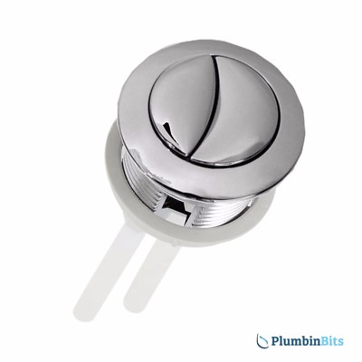 Roca New Dual Flush Push Button With Adjustable Threaded Push Rods CP ...